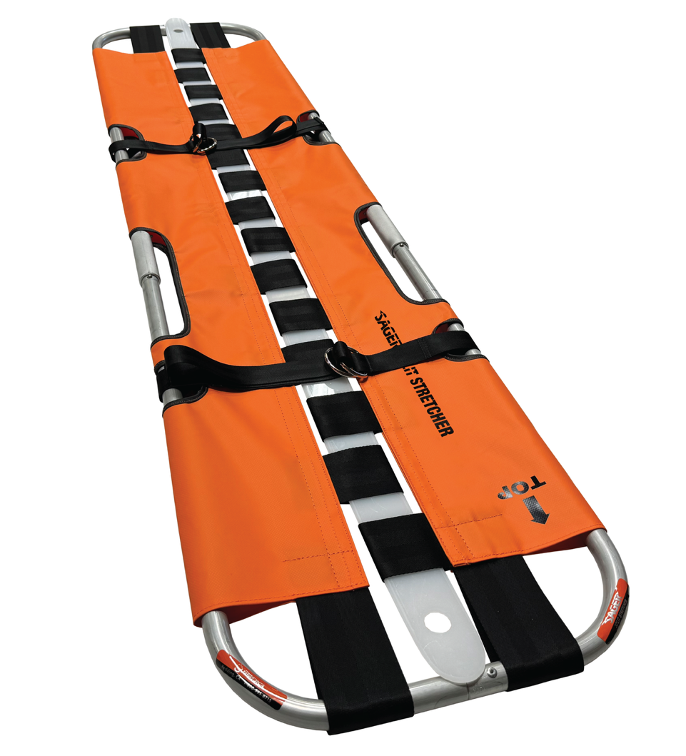 D-B101-100 Sager Split Stretcher (Formerly "Breakaway Flat") – SunMedica